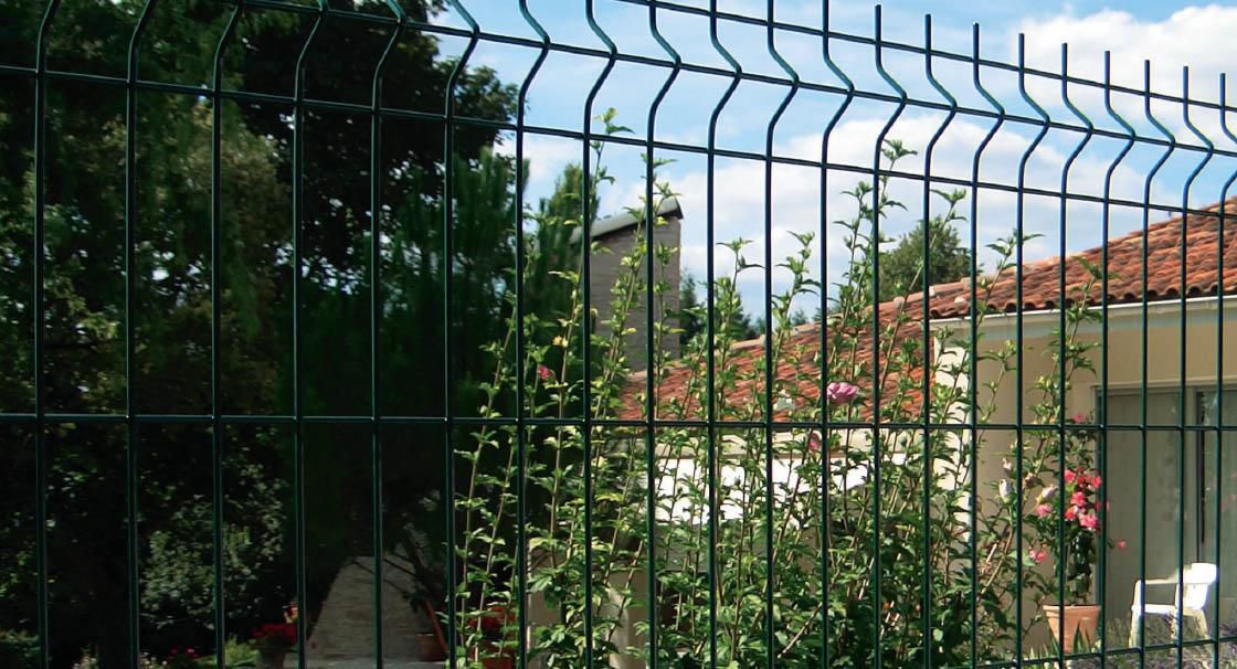 Poteau Alizé - aluminium vert - L. 1,1 m - 55x65 mm - CLOTEX