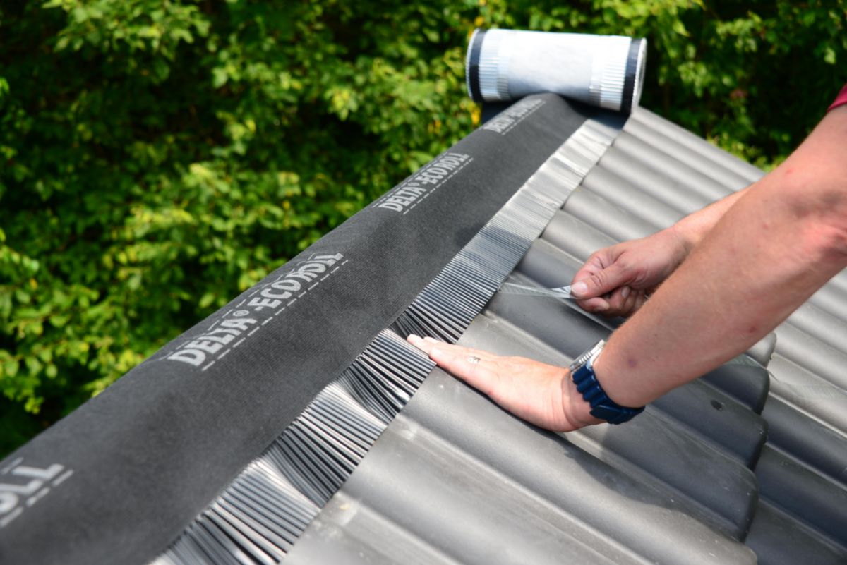 Closoirs Ventilé Delta-ECO ROLL brun 310mmx5m - DELTA