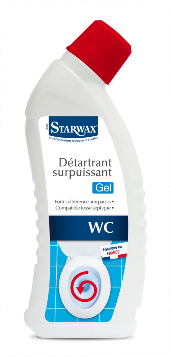 Détartrant WC gel 750 ml - STARWAX