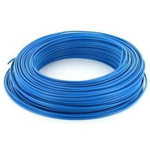 Fil électrique de neutre bleu H07V-U - conducteur 2,5 mm² - 450/750 V ...