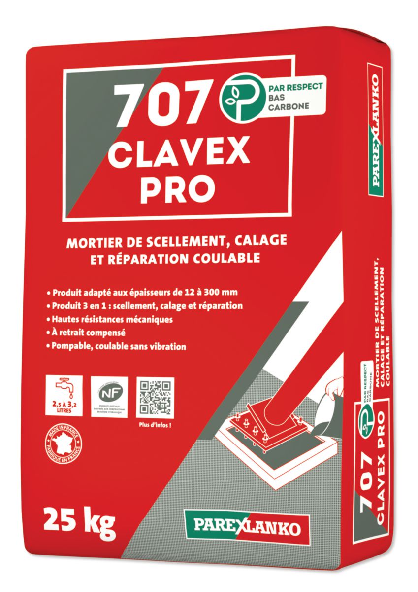 Mortier de scellement et calage hautes performances à retrait compensé ...