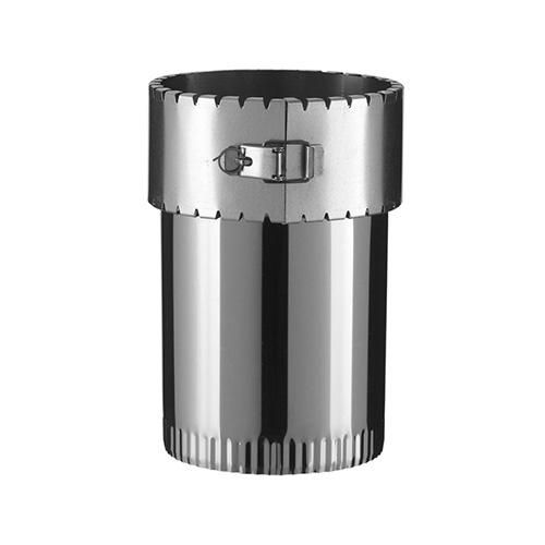 Raccord tubage flexible/conduit acier émaillé - Ø 150 mm - POUJOULAT