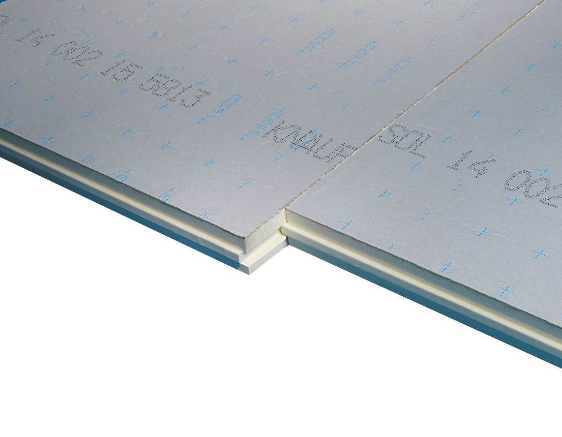 Panneau polyuréthane Knauf Thane® Sol 56 mm R= 2,60 (m²K)/W 1,0x1,2m ...