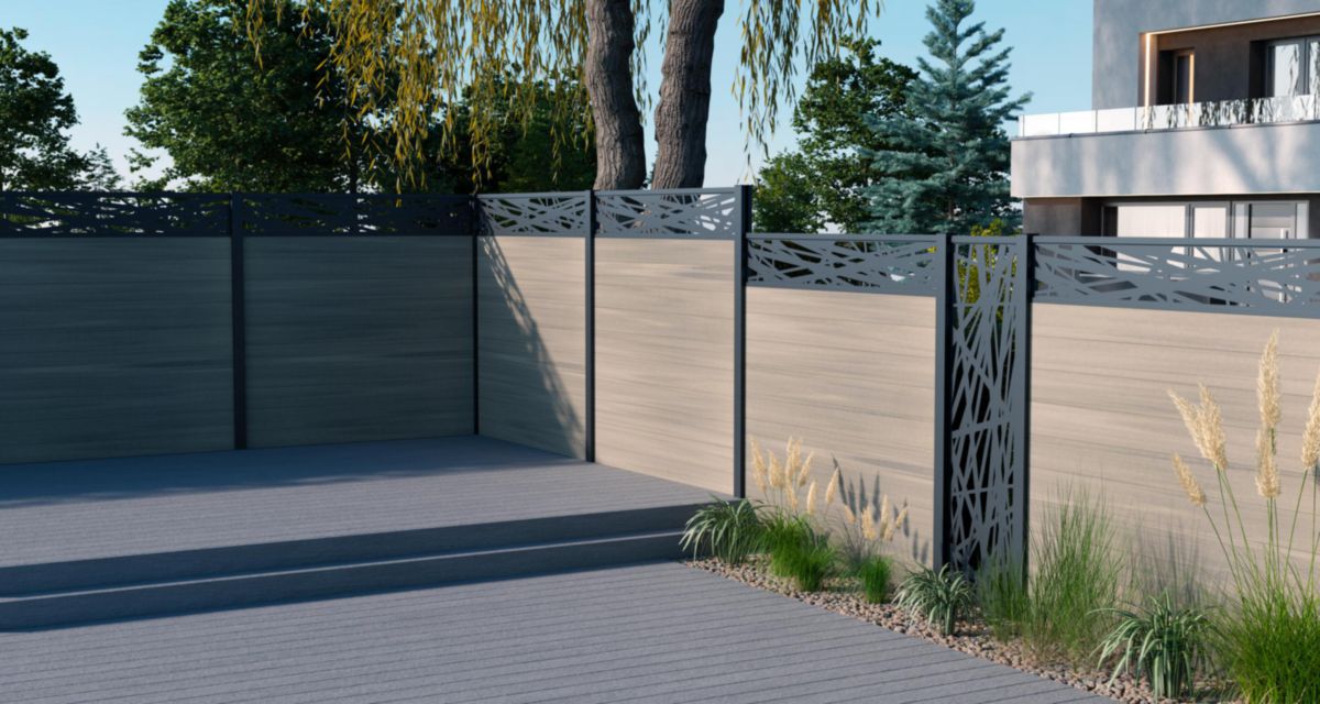 Panneau Boston décor Hera horizontal longueur 1,75 m hauteur 30 cm ...