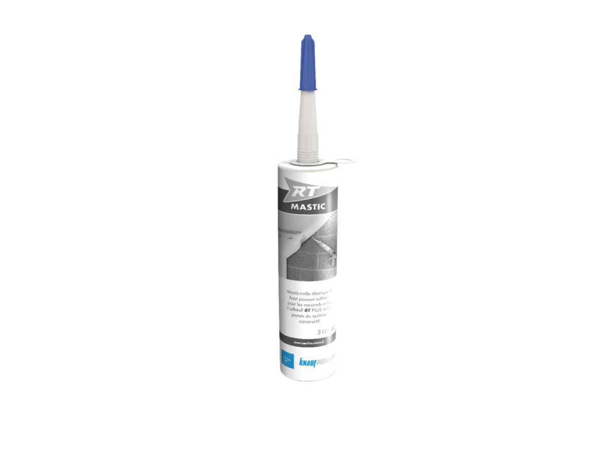 Mastic-colle élastique RT - cartouche de 310 ml - KNAUF INSULATION
