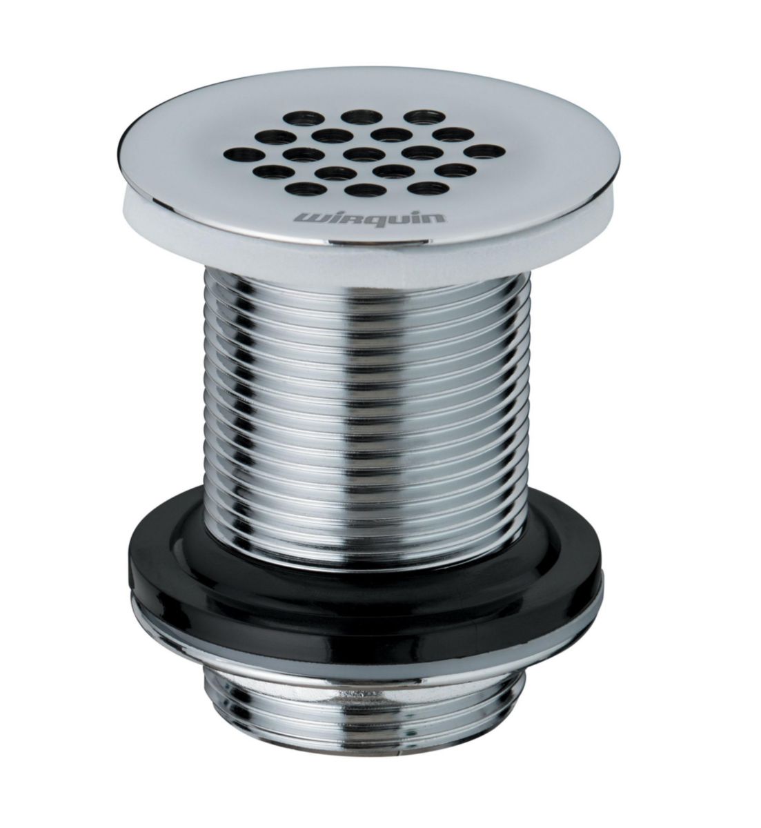 Bonde de lavabo à écoulement libre 19 trous sans trop plein- H. 75 mm ...