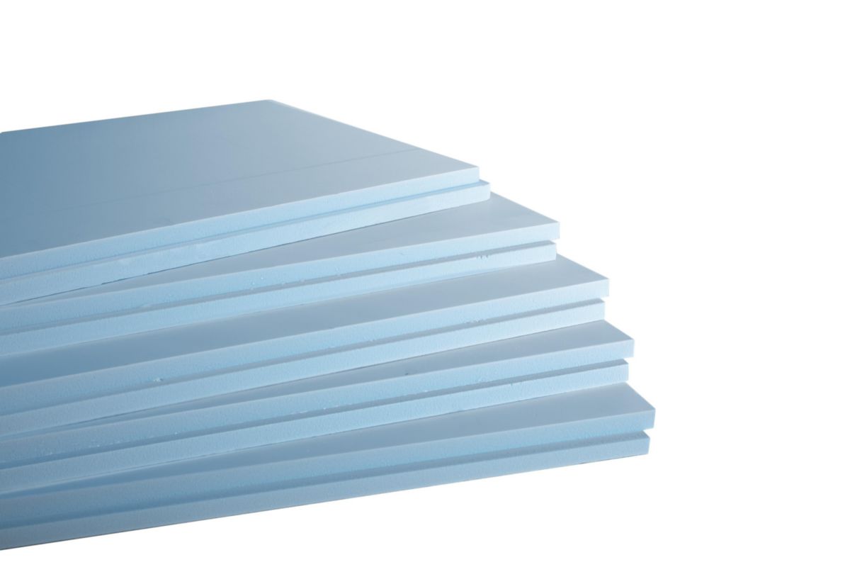 Panneau polystyrène extrudé RAVATHERM XPS 300SL 140 X 600 X 1250 mm R=4 ...
